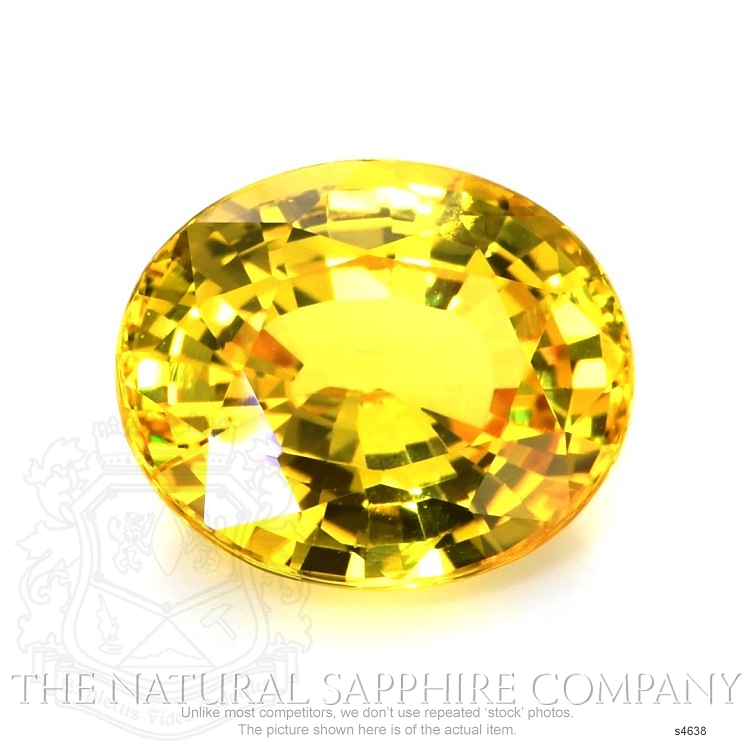 Certified yellow sapphire store